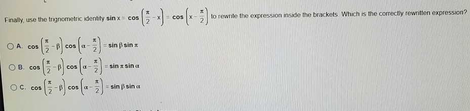 Solved to rewrite the expression inside the brackets. Which | Chegg.com