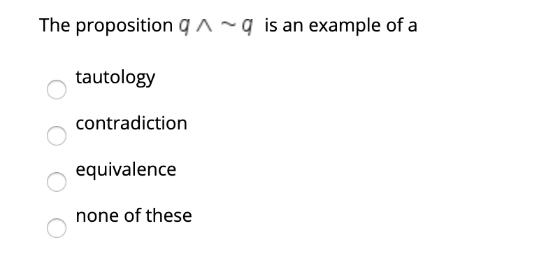 Solved The proposition 9 A-9 is an example of a tautology | Chegg.com