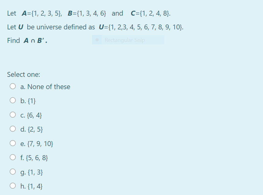 Solved Let A={4,5,6,7,8,9} and R be a relation on A defined | Chegg.com