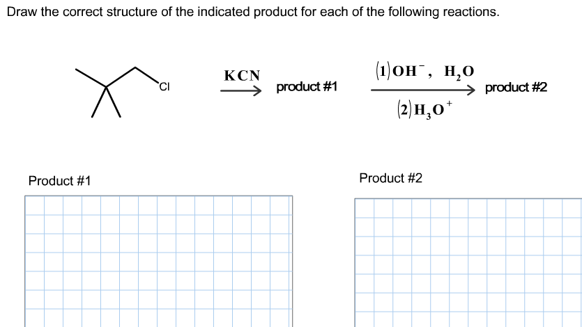 Solved Draw the correct structure of the indicated product | Chegg.com