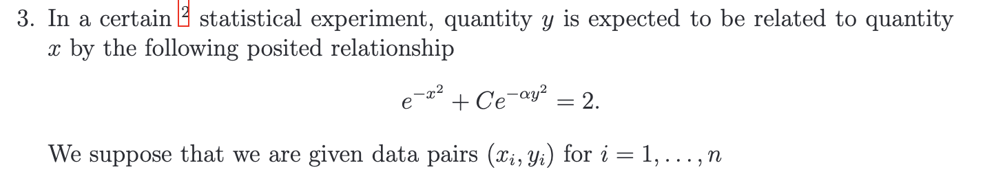 Solved 3. In a certain 2 statistical experiment, quantity y | Chegg.com