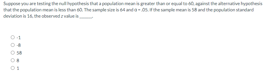 Solved Suppose You Are Testing The Null Hypothesis That A 2935
