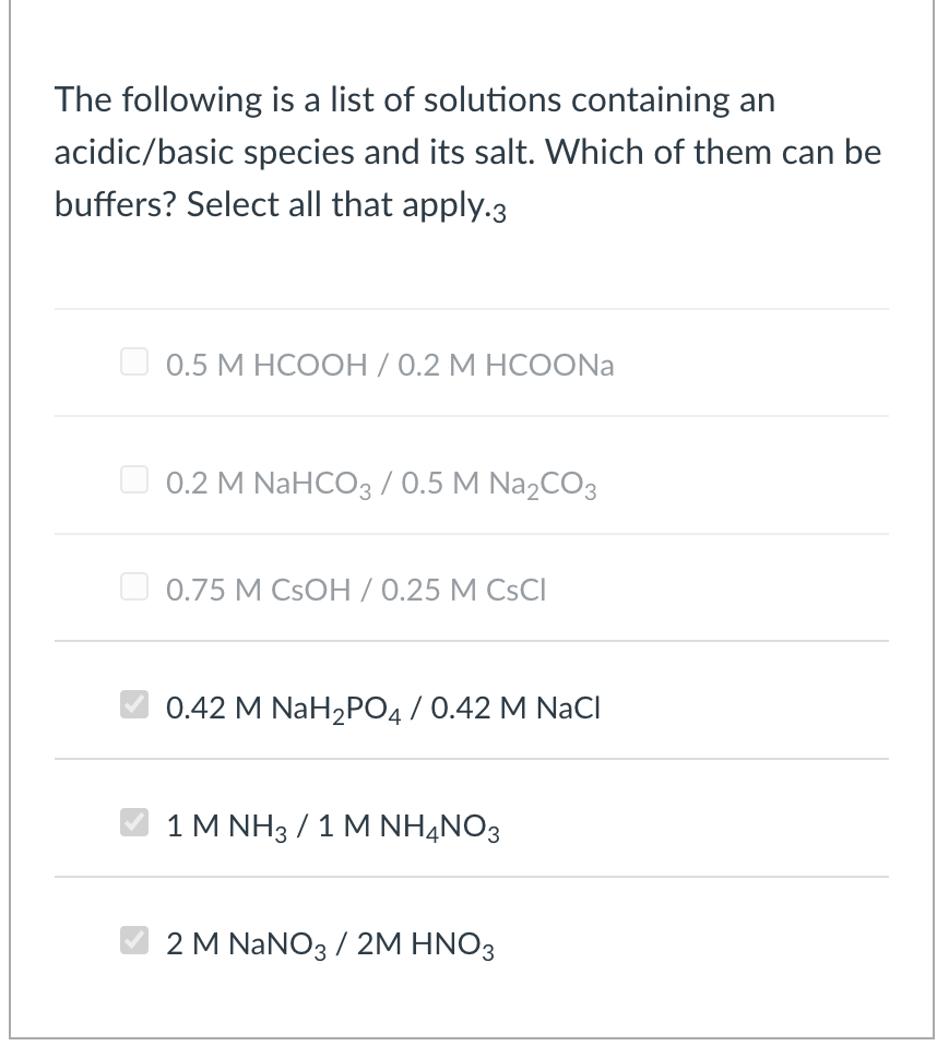 Solved A buffer contains phosphoric acid (H3PO4) and sodium | Chegg.com
