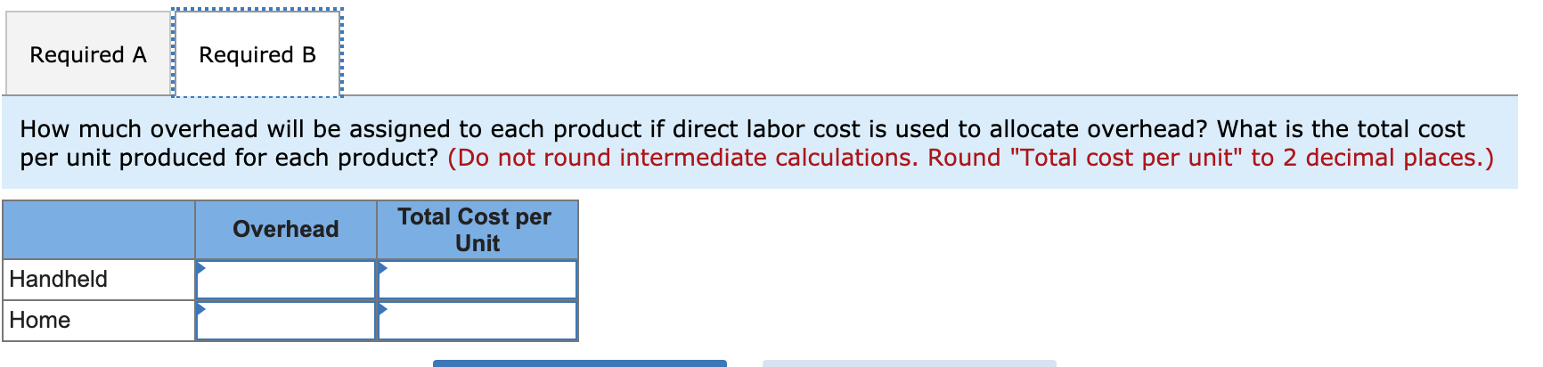 Solved Exercise 9-43 (Algo) Activity-Based versus | Chegg.com