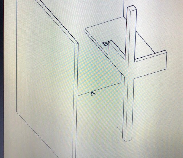 Solved develop a stair from point A to point B. stairs | Chegg.com