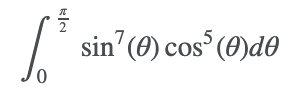 Solved sin" (0) cos (0)d0 و | Chegg.com