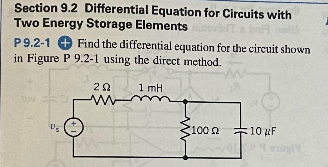 Solved Please help me solve this using the "Direct Method". | Chegg.com