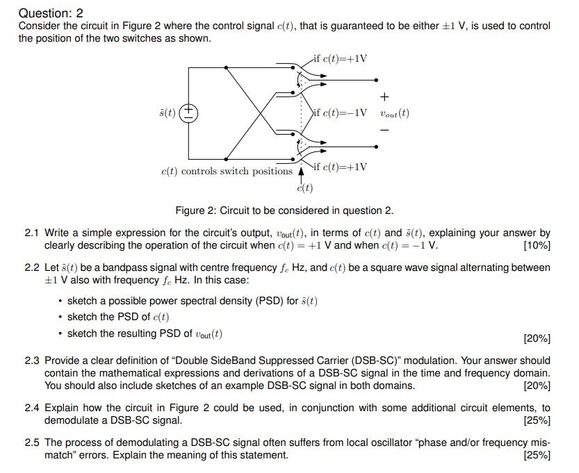 Question 2 Consider The Circuit In Figure 2 Where 7660