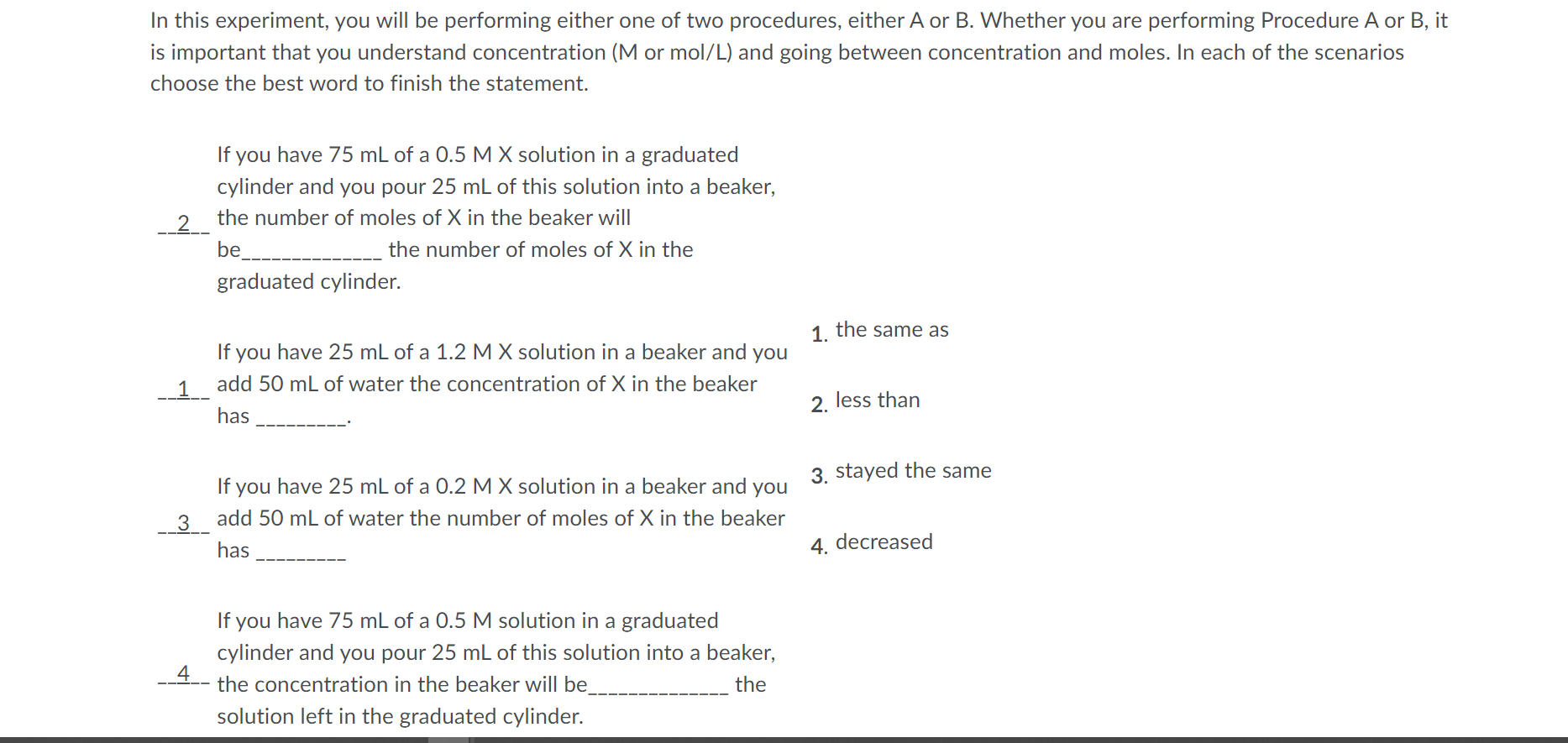 Solved Q2) Using your average titre, you will determine the | Chegg.com