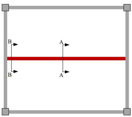 1. Rectangular beam design (1) The red beam in the | Chegg.com