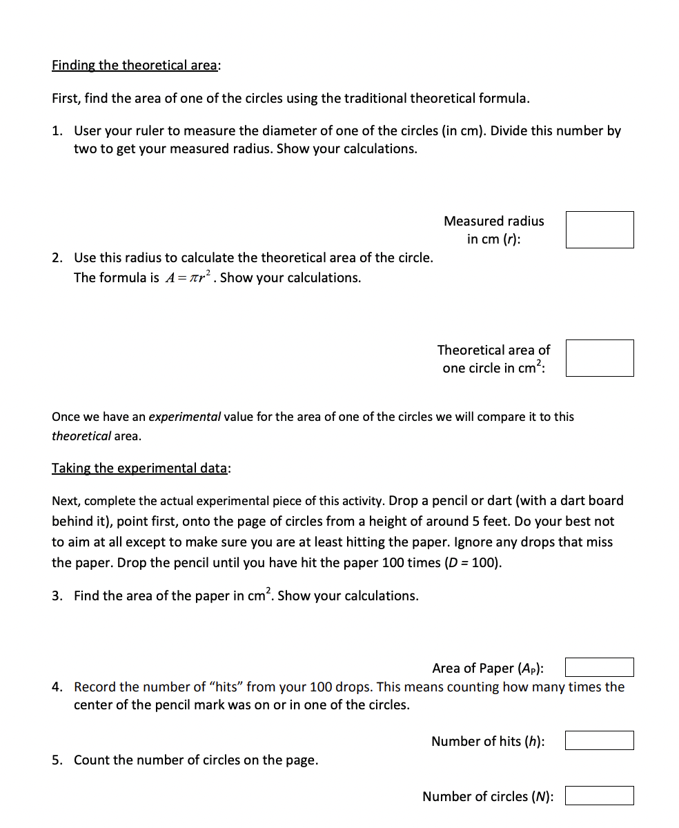 Solved Finding the theoretical area: First, find the area of | Chegg.com