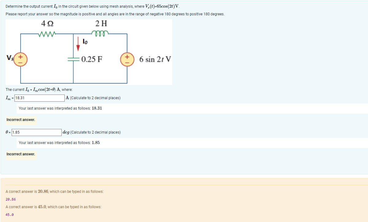 Solved Determine the output current I0 in the circuit given | Chegg.com