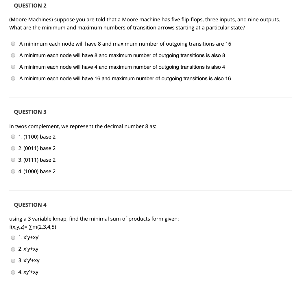 Solved QUESTION 1 Draw the state diagram to detect a string | Chegg.com