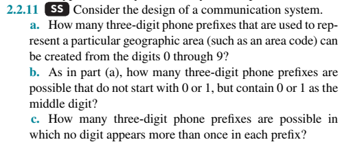 Solved 2.2.11 SS Consider the design of a communication | Chegg.com