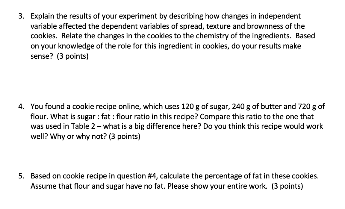 Table 2. Experimental design for the experiment about | Chegg.com