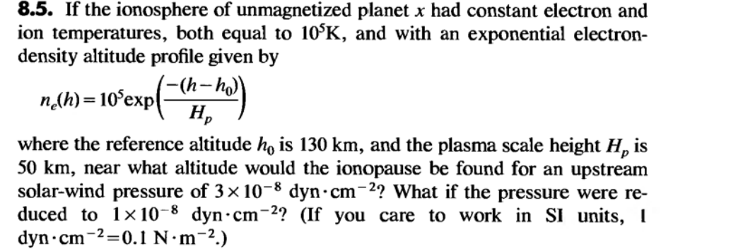 Solved by an EXPERT Introduction to ﻿Space Physics - M. ﻿Kivelson, C ...