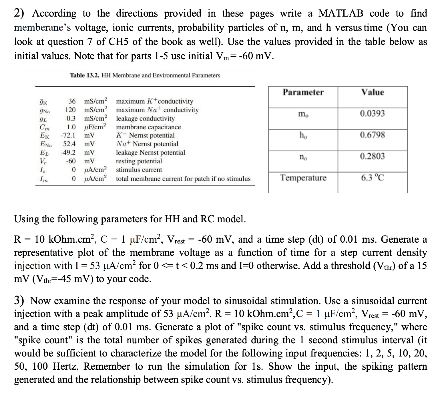 Solved 2) According to the directions provided in these | Chegg.com