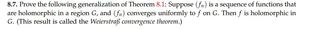 Solved 8.7. Prove the following generalization of Theorem | Chegg.com