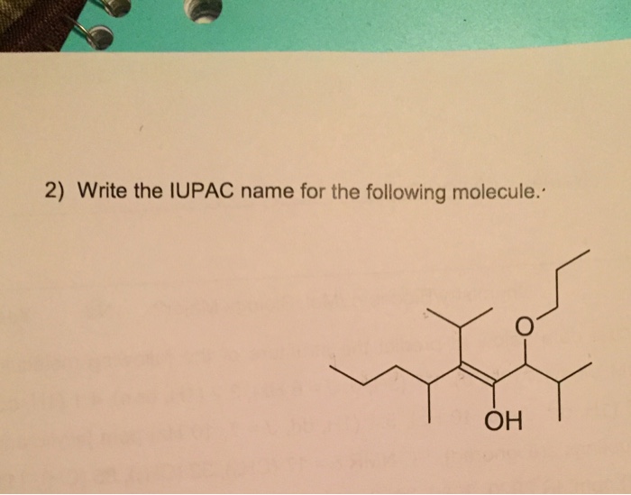 Solved 1) Use the spectral data below to predict the | Chegg.com