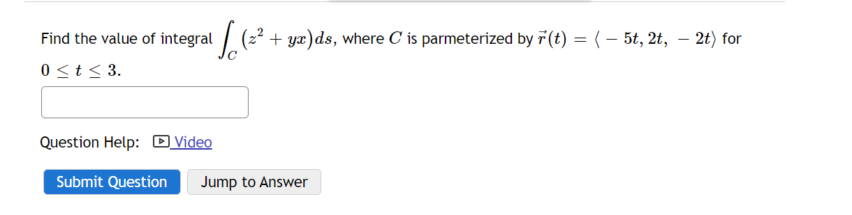 Solved Find the value of integral ∫C(z2+yx)ds, where C is | Chegg.com