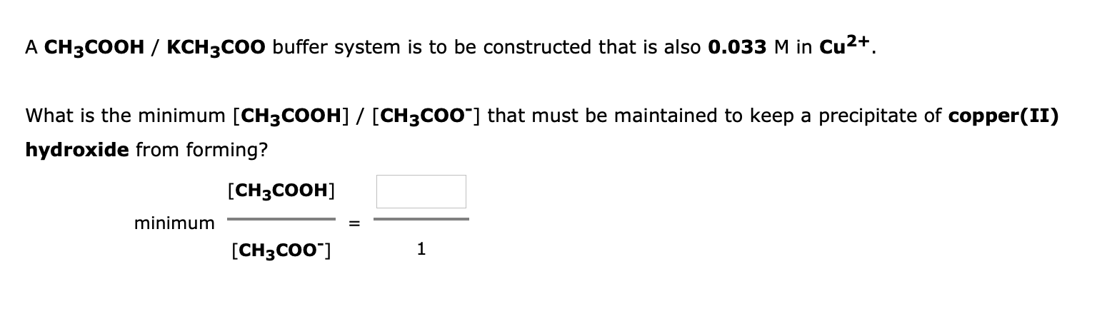 Solved ACH3COOH/KCH3COO buffer system is to be constructed | Chegg.com