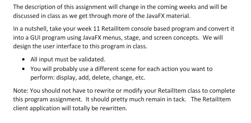 Write a GUI program using the JavaFX tools you just | Chegg.com