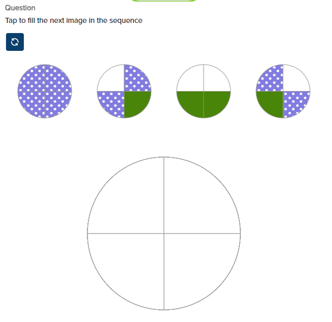 Solved QuestionTap to fill the next image in the sequence | Chegg.com