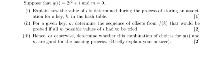 Solved Question 3 Sorting And Hashing [15] A Explain What