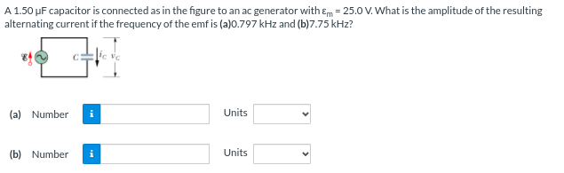 Solved The frequency of oscillation of a certain LC circuit | Chegg.com