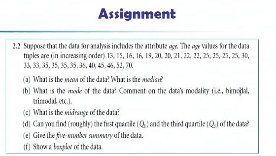 Solved Based on the data information of Exercise 2.2, | Chegg.com