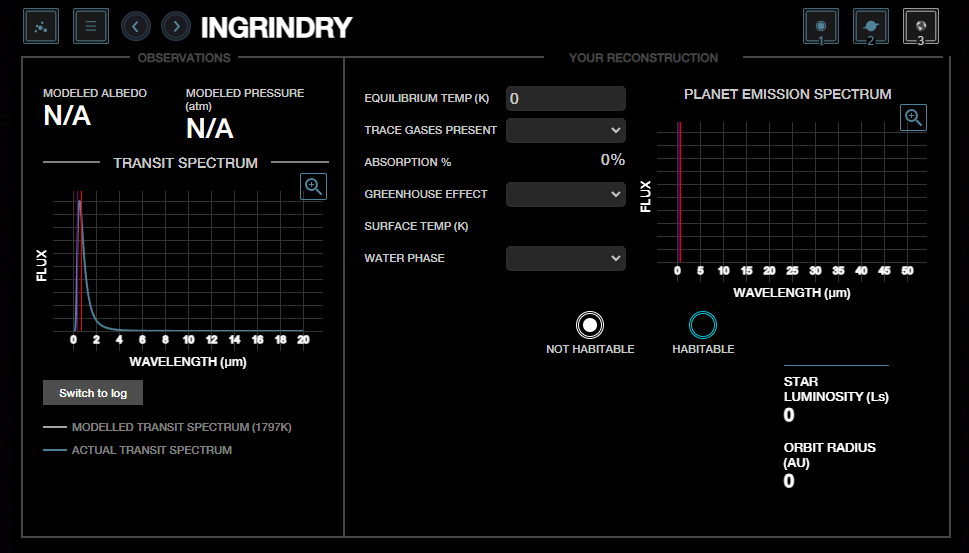 You are presented with a starfield with hundreds of | Chegg.com