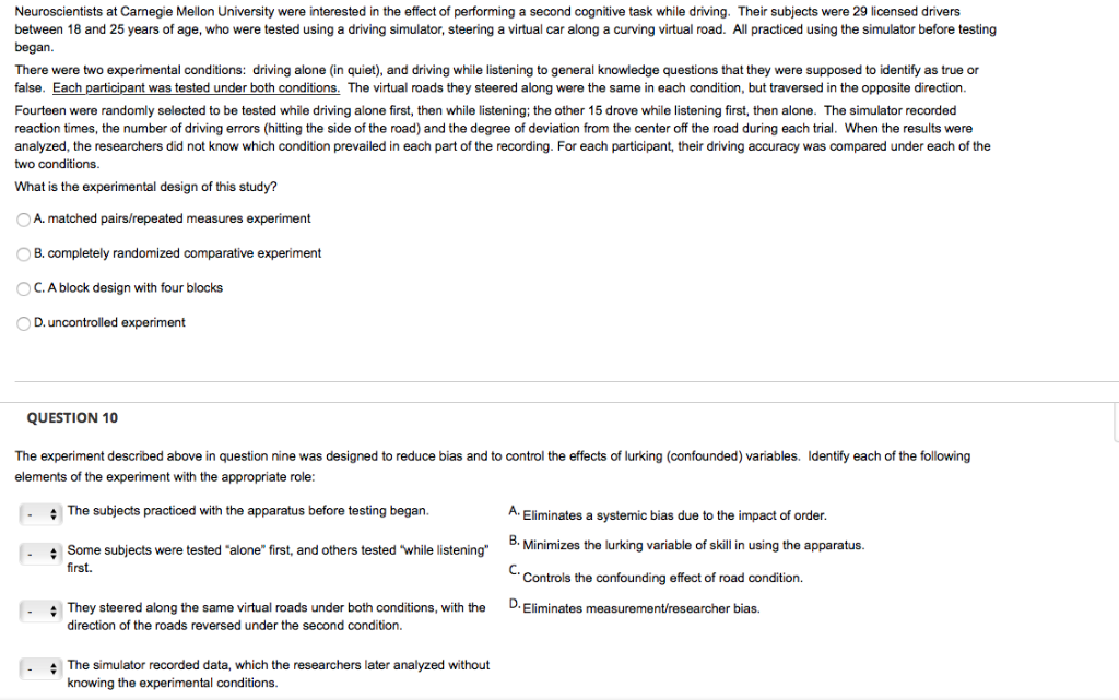 Solved Neuroscientists at Carnegie Mellon University were | Chegg.com