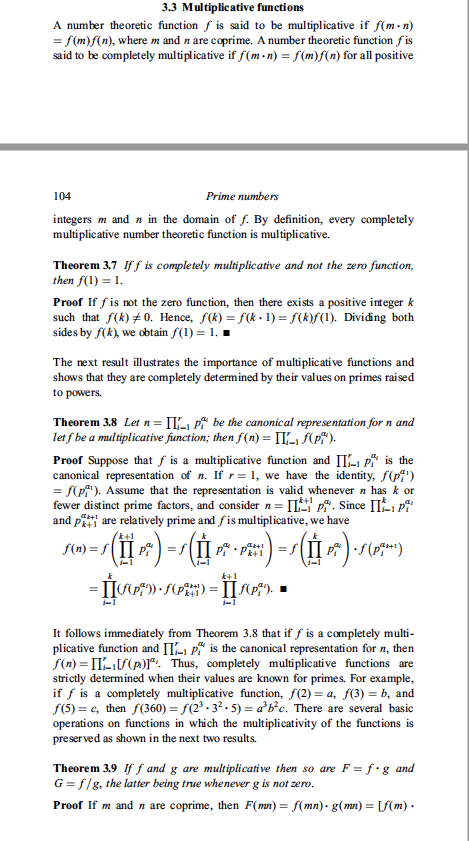 Solved Problem #13: It is stated on p. 106 of the course | Chegg.com