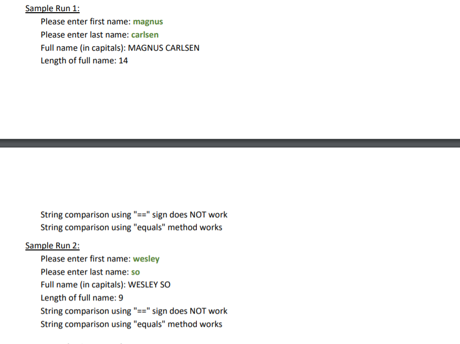 Solved Lab 2 What this Lab Is About: 1) Working on "String" | Chegg.com