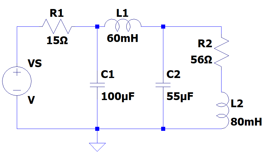 Solved Find the complex power on vs, R1 , R2 , L1 , L2 , C1 | Chegg.com