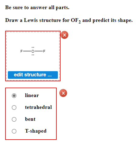 Solved Be sure to answer all parts. Draw a Lewis structure | Chegg.com