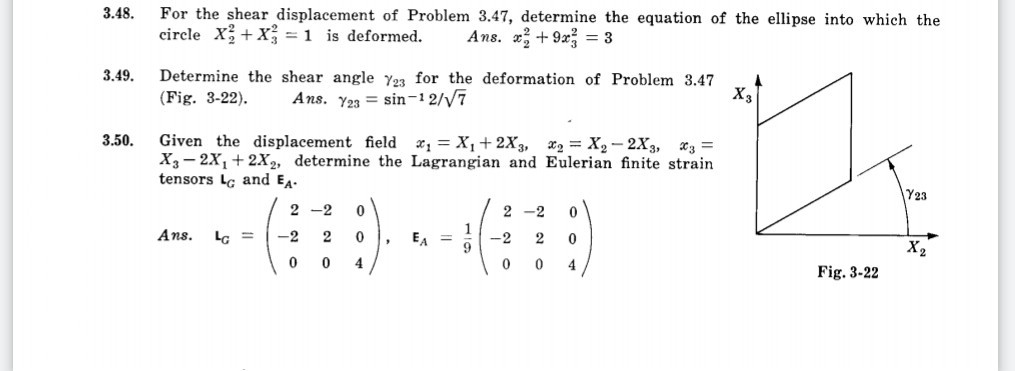 3.51. 4/9 Determine the principal-axes form of the | Chegg.com