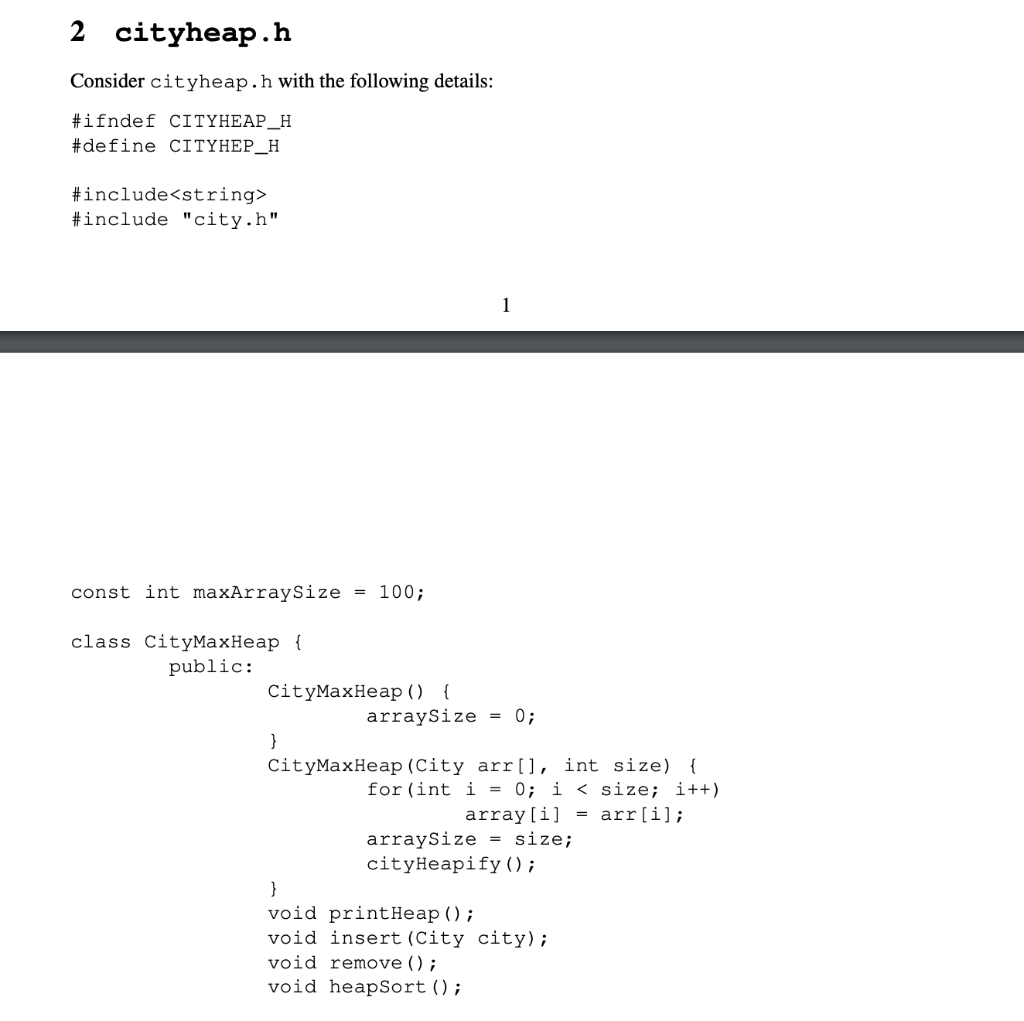Solved COMP 53: Heap Lab Instructions: In this lab, we are | Chegg.com