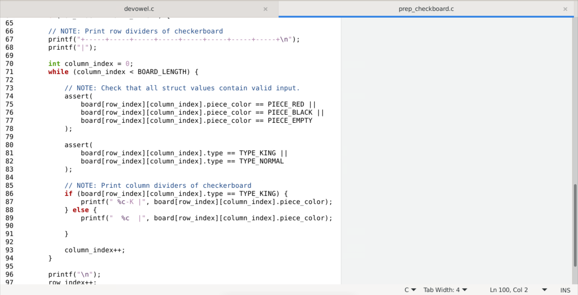 Solved Write A C Program Which Scans In Instructions From 