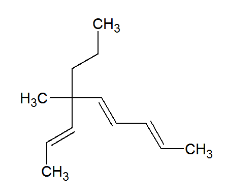 Solved Name of the compoundexample :2methy-4-propyl | Chegg.com