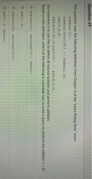 Question 28 This question uses the following | Chegg.com