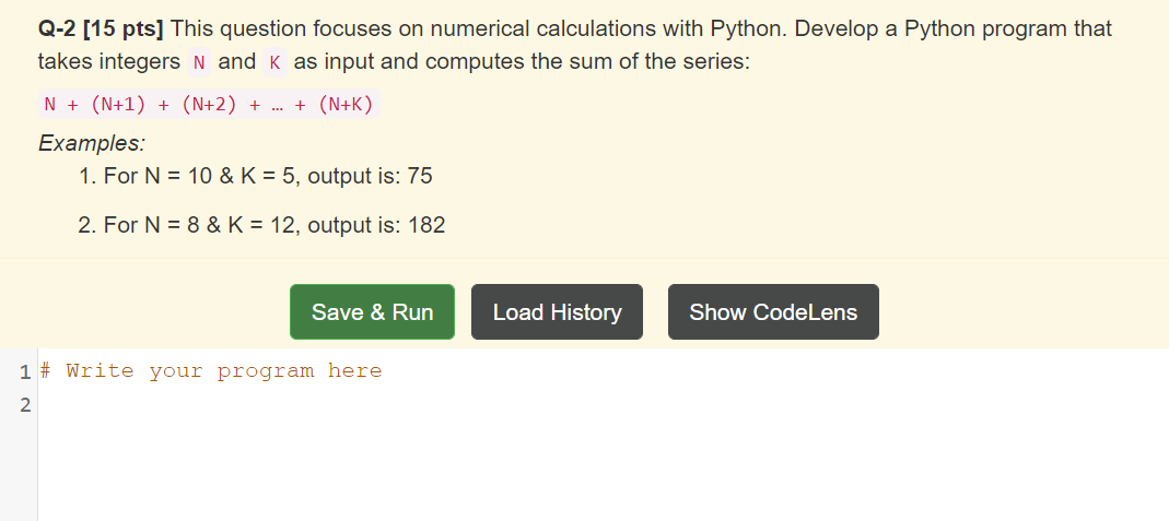 Solved Q 2 15 Pts This Question Focuses On Numerical 