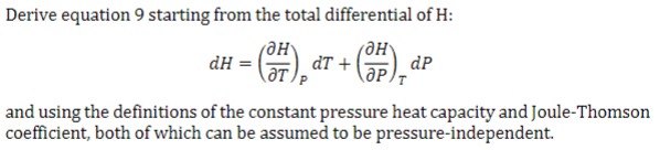 Solved ΔcH=ΔcU+Δ(PV).Convert ΔcU to ΔcH (equations 7 and | Chegg.com