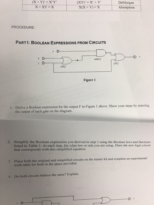 Solved Derive a Boolean expression for the output F in | Chegg.com