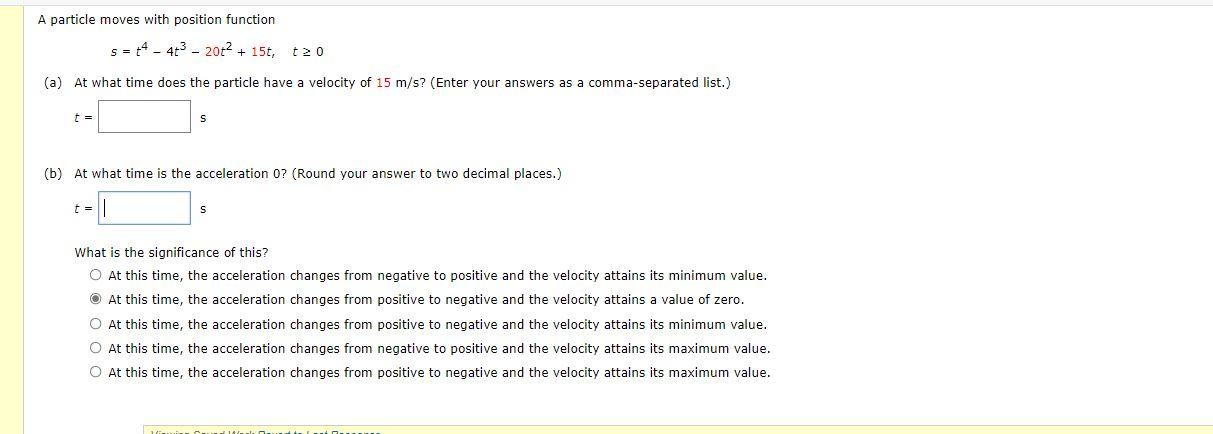 Solved ft/sate of change when the bottom of the ladder is | Chegg.com