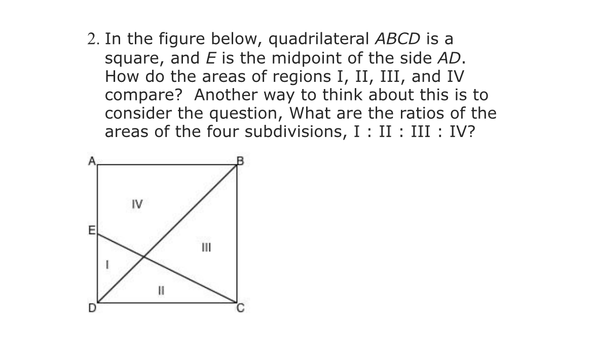 Solved In the figure below, quadrilateral ABCD is asquare, | Chegg.com