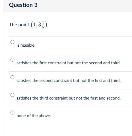 Solved Question 3The point | Chegg.com