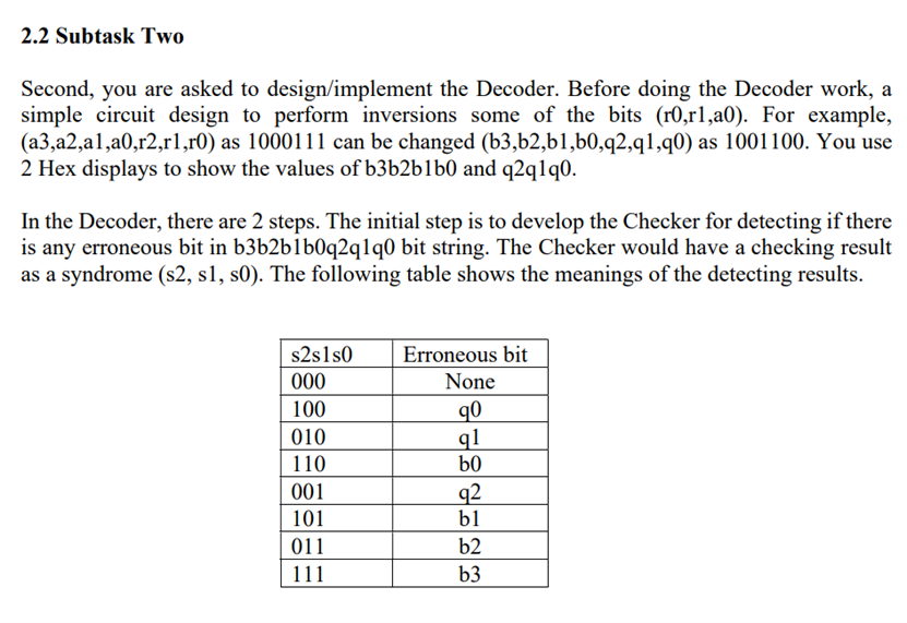 Solved 2 Task Description The Whole Task Is Composed Of Two 7657