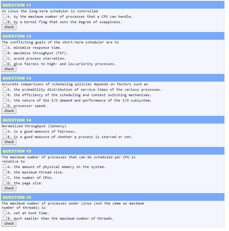 Solved Some questions could have multiple correct | Chegg.com