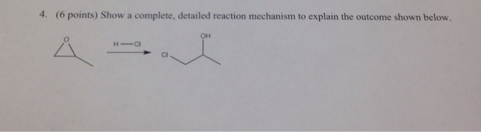 Solved Show a complete, detailed reaction mechanism to | Chegg.com
